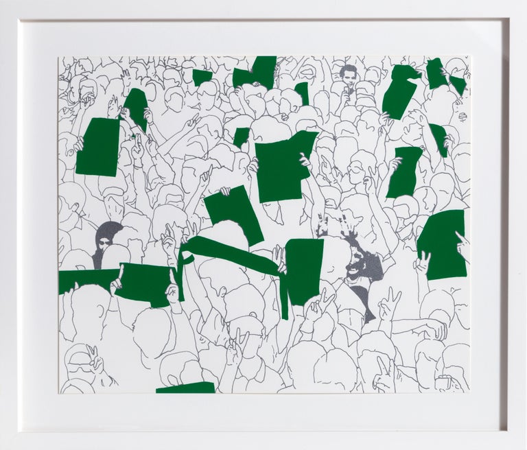 Dinh Q. Lê - Fragile Springs, Iran, Pop Art Screenprint For Sale at 1stDibs