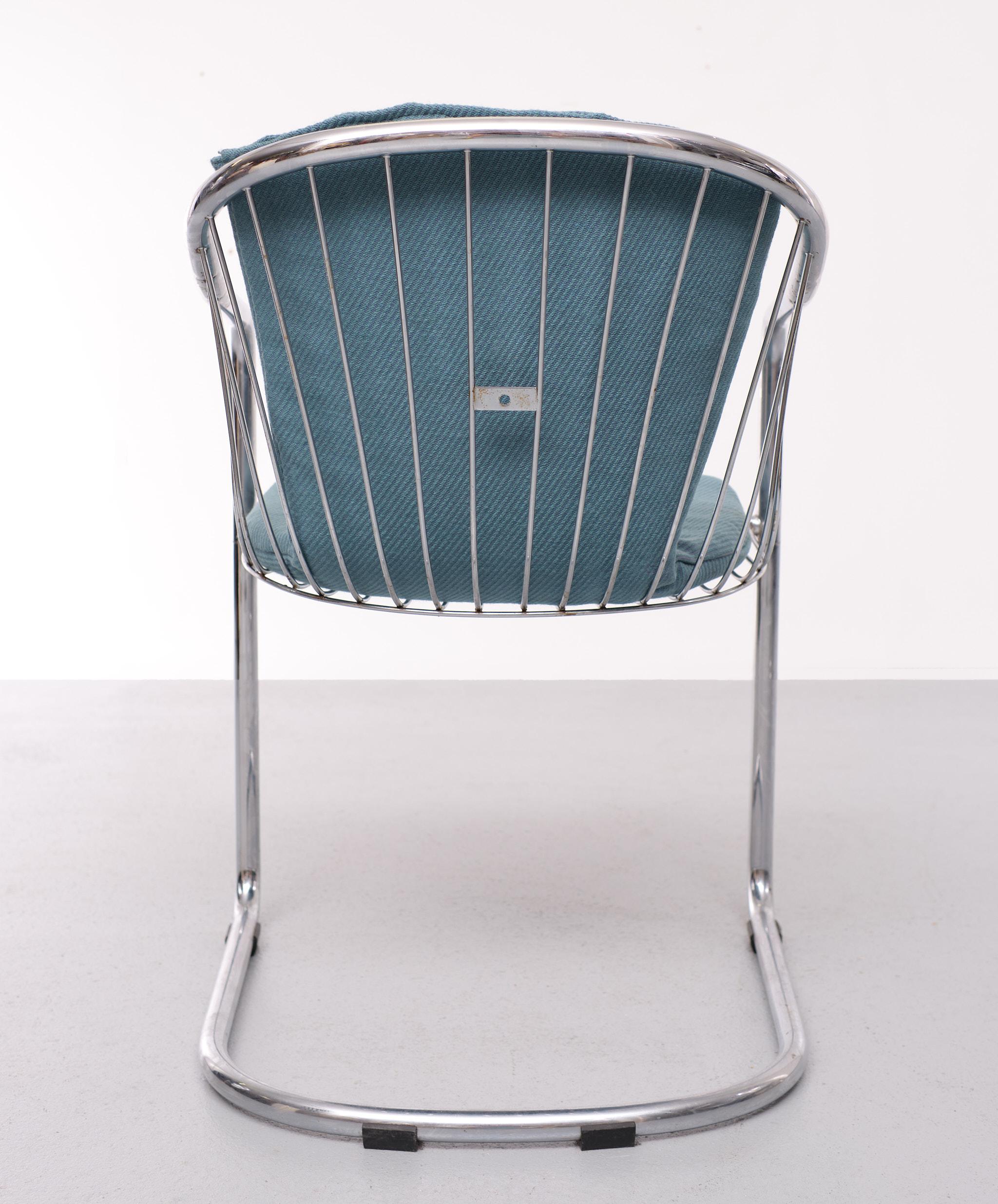Dining Chairs Gastone Rinaldi for RIMA, 1970s Italy at 1stDibs