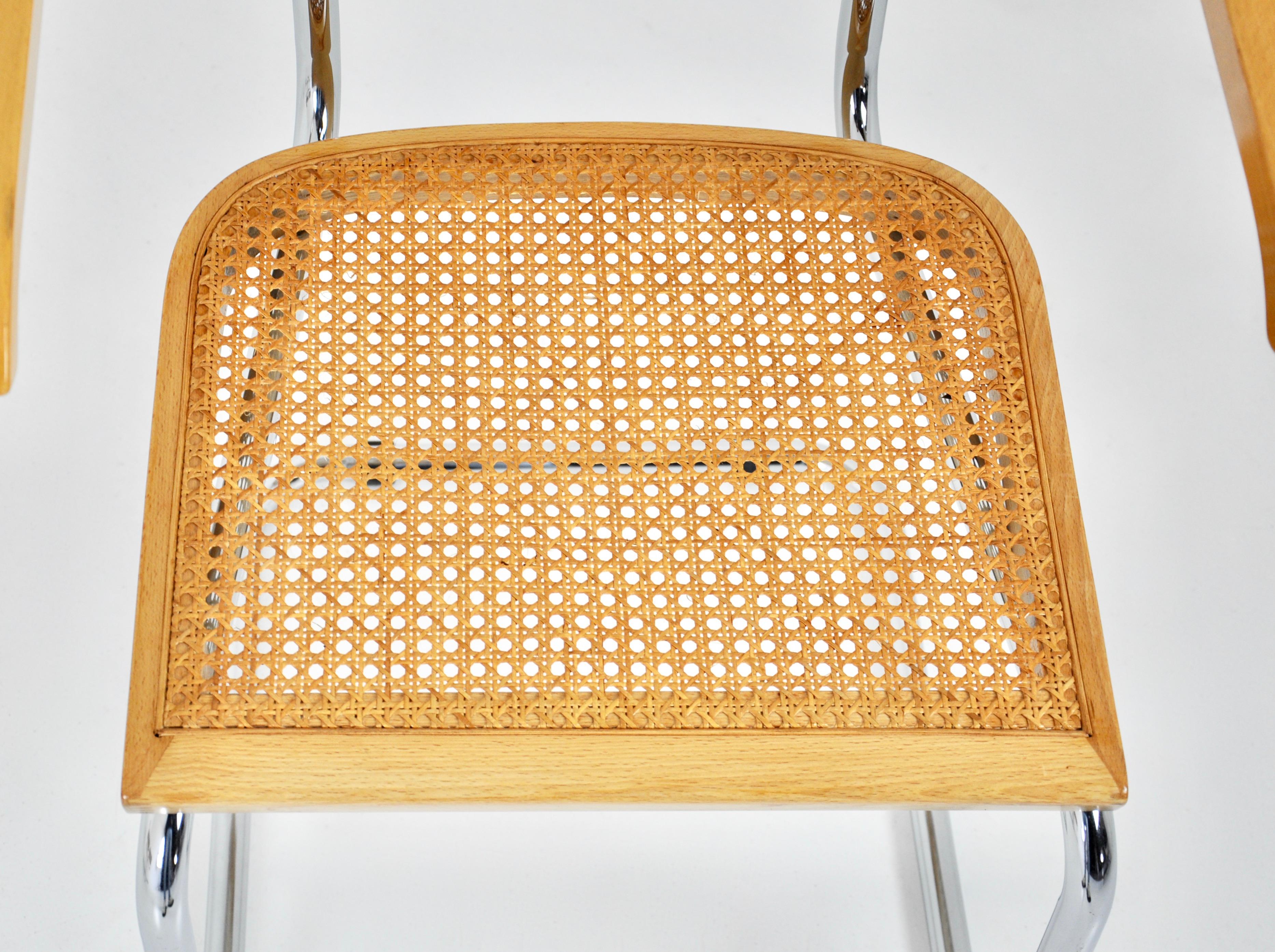 Dining Chairs Style B32 by Marcel Breuer Set of 4 at 1stDibs