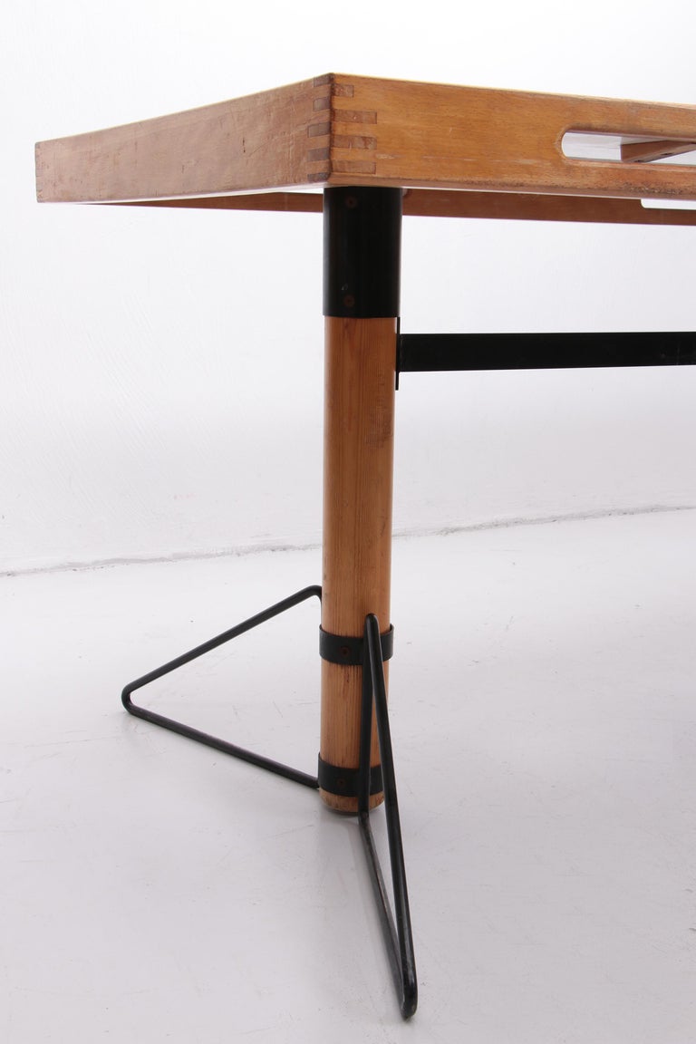 Dining Room Set of Table and 6 Chairs by Marc Held for IBM, Set of 7 ...