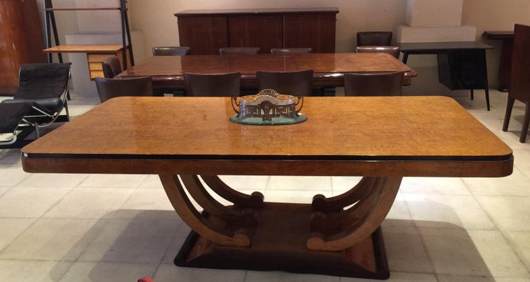 Dining Room Table, Style: Art Deco, 1920 '8 People', Material: Wood For ...