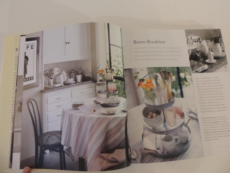 Dining Spaces Decorative Book by Pottery Barn For Sale at 1stDibs