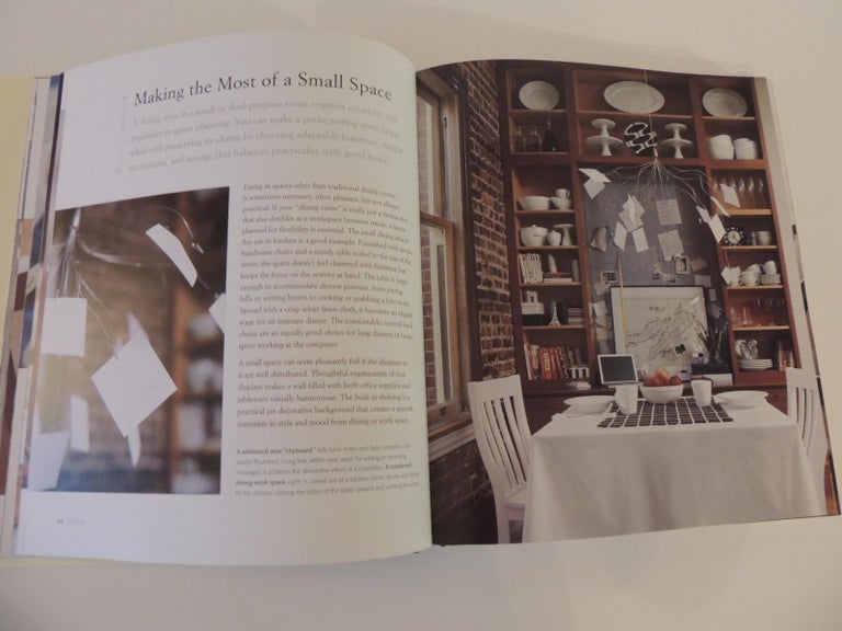 Dining Spaces Decorative Book by Pottery Barn For Sale at 1stDibs