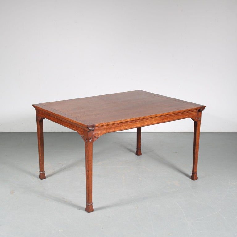Dining Table by Gerrit Willem Dijsselhof for E.J. Van Wisselingh, the ...