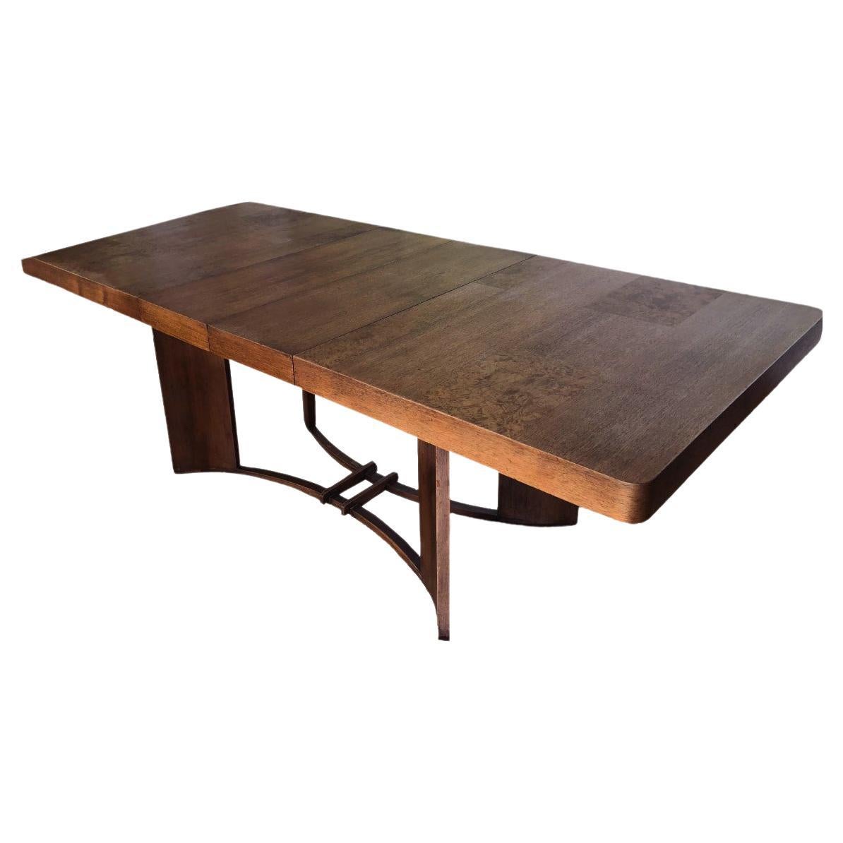 Art Deco Gilbert Rohde For Heywood Wakefield Dining Table at 1stDibs ...