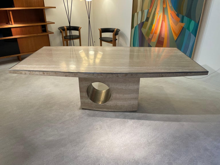 Dining Table by Willy Rizzo For Sale at 1stDibs