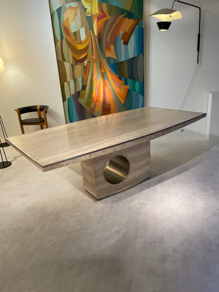 Dining Table by Willy Rizzo For Sale at 1stDibs