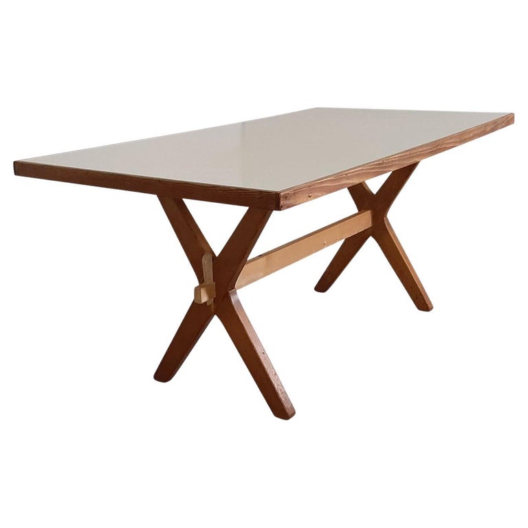 Table de salle à manger de Wim den Boon et W.J. Kok pour Goed Wonen ...