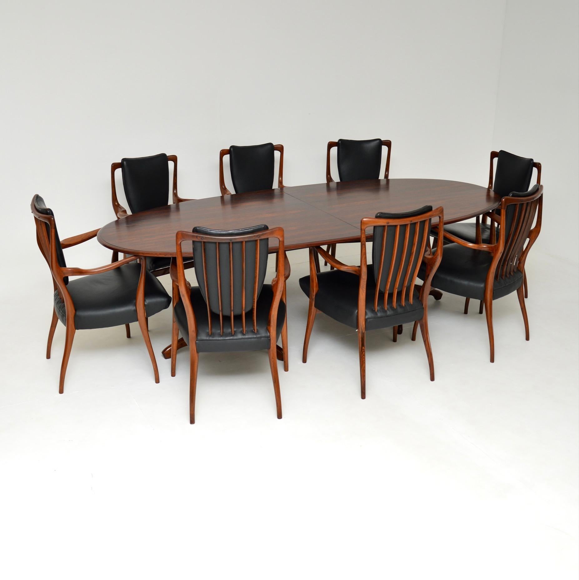 Dining Table and Chairs by AJ Milne for Heals at 1stDibs