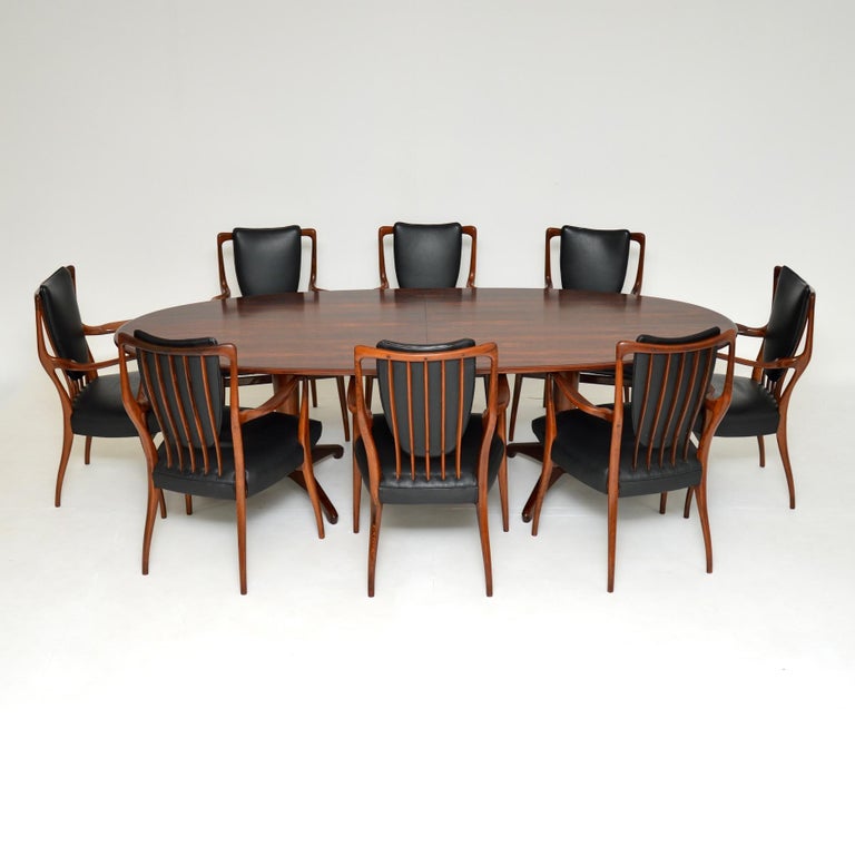 Dining Table and Chairs by AJ Milne for Heals For Sale at 1stDibs