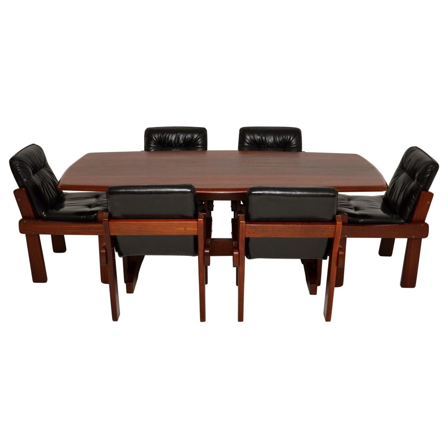 Vintage Victorian Style Mahogany Dining Table and Sixteen Chairs at 1stDibs