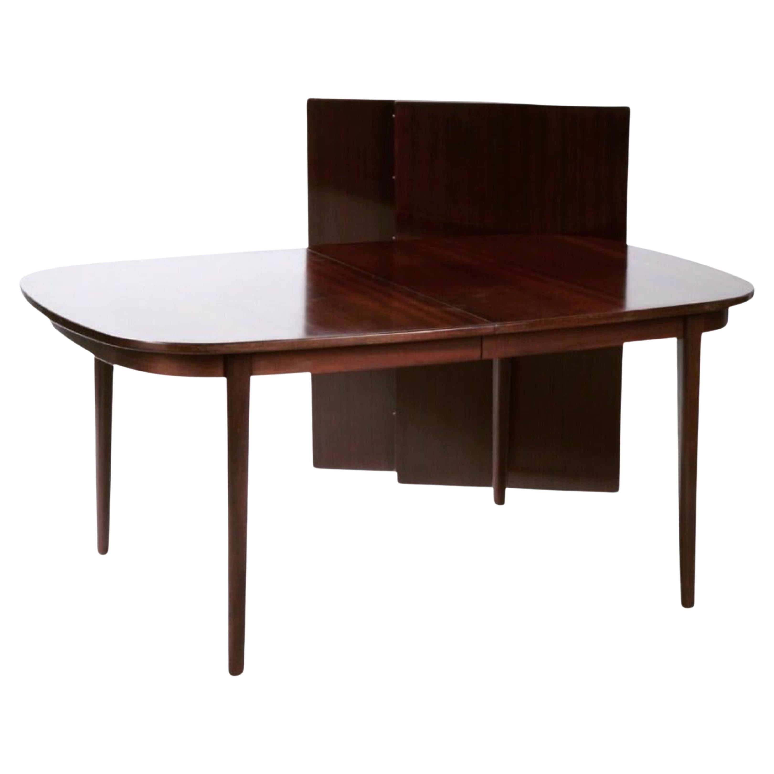 Danish Expandable Dining Table by Johannes Andersen at 1stDibs