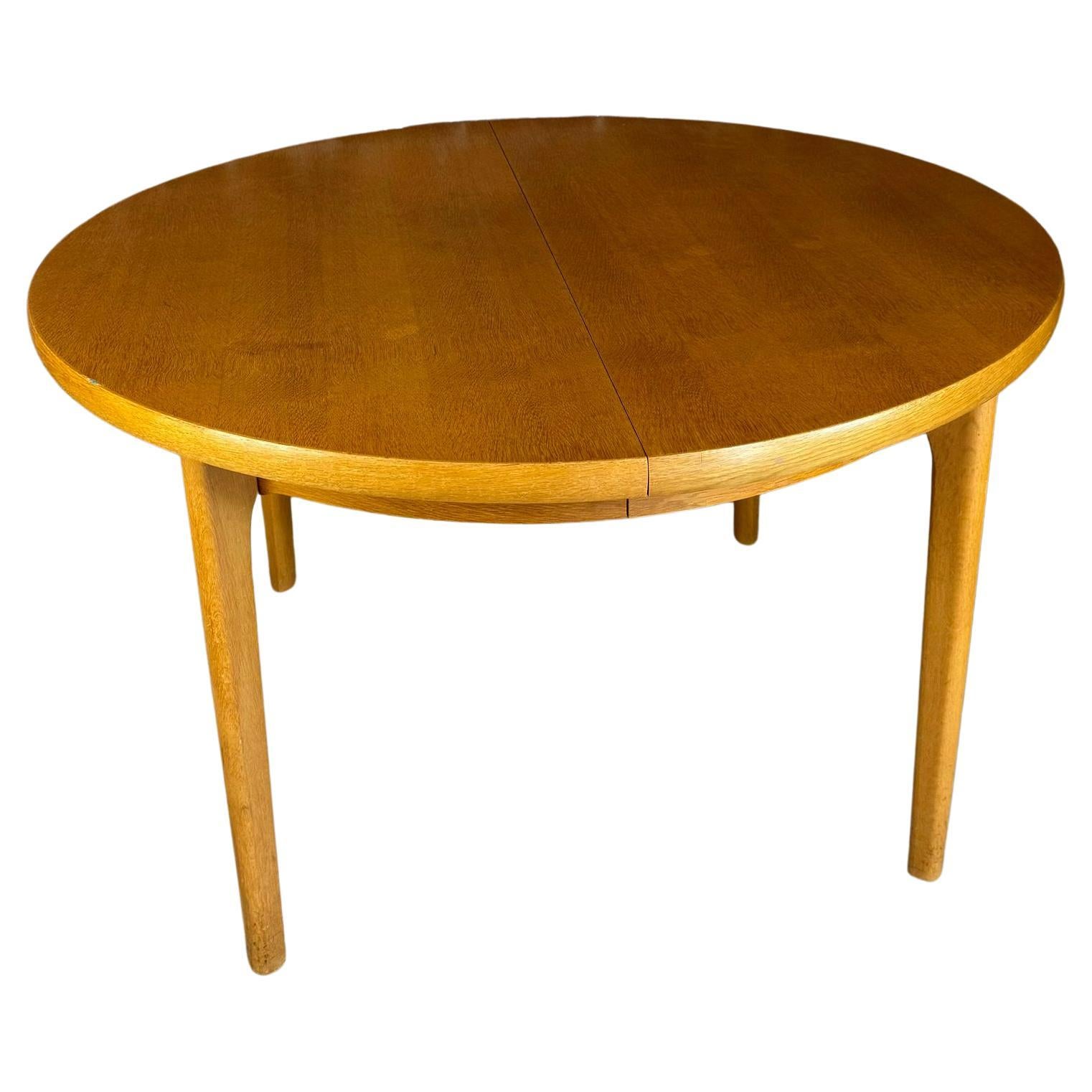 Minimalist Butcher Block Dining Table / Work Desk in Solid Oak, Denmark ...