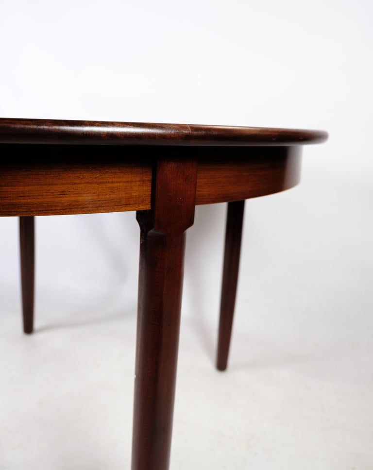 Dining table, rosewood, Danish design, 1960 For Sale at 1stDibs