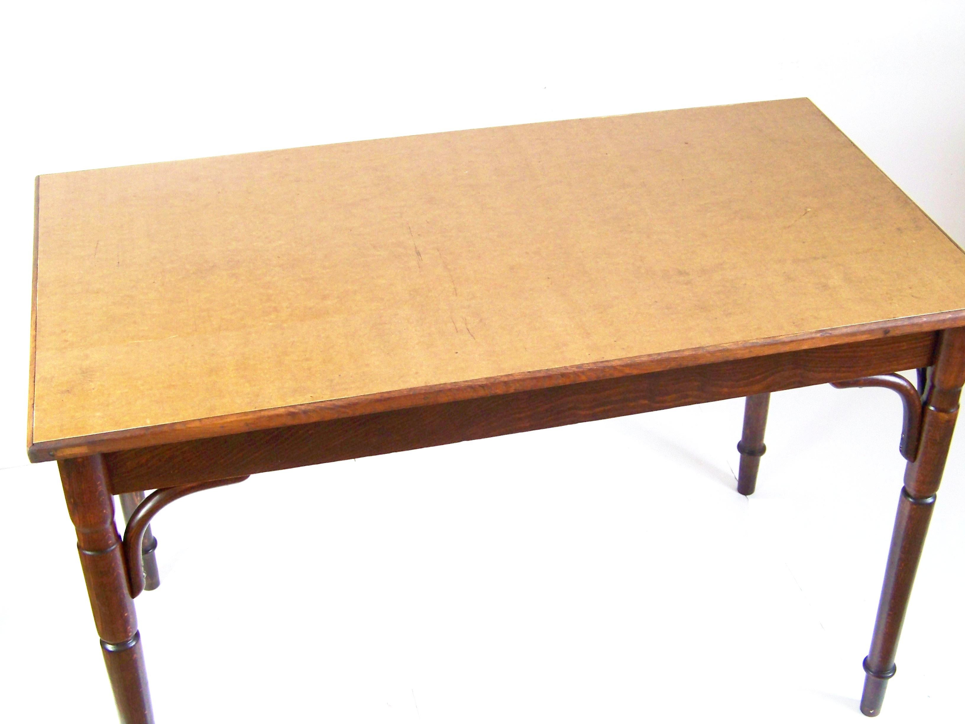 Dining Table Thonet from Pilsen Castle in Bohemia, circa 1920 at 1stDibs