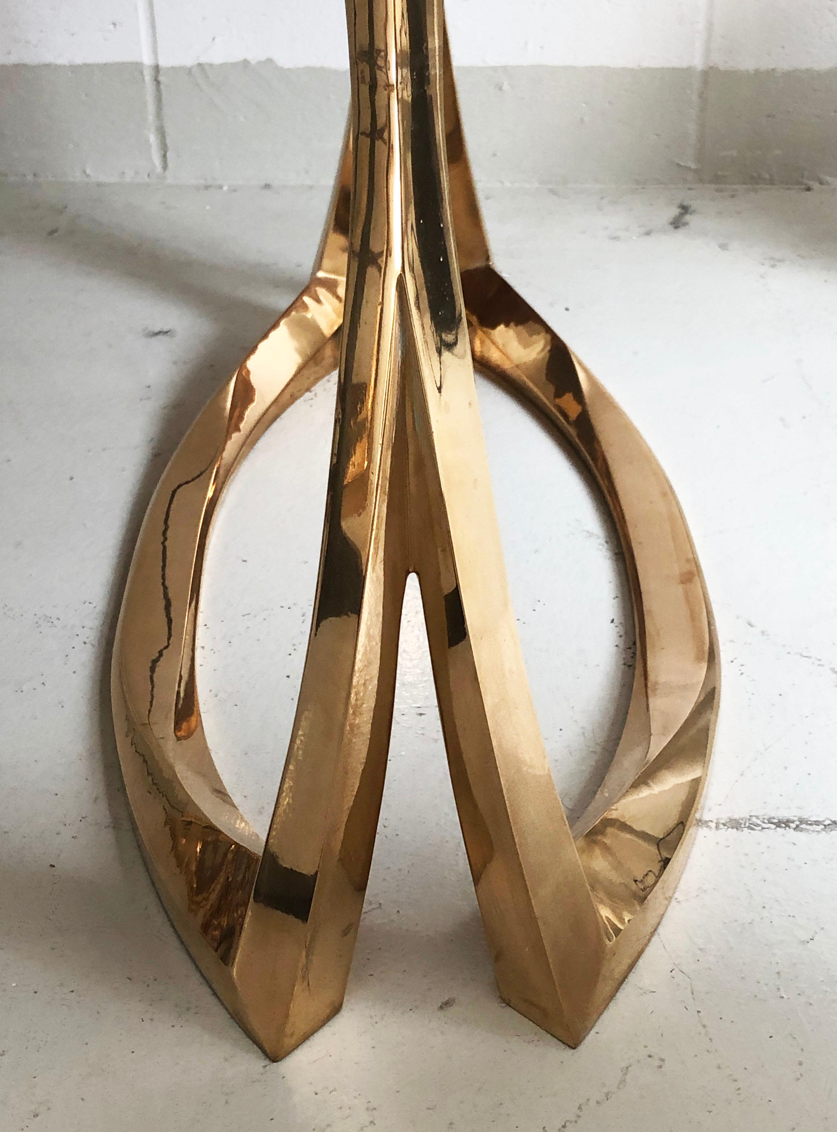 Dining Table with Bronze Legs and Marsh Oak Top by Anasthasia Millot ...