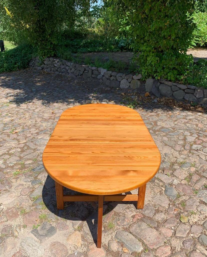 Dining Table with Two Drop-Down Leaves For Sale at 1stDibs | table ...
