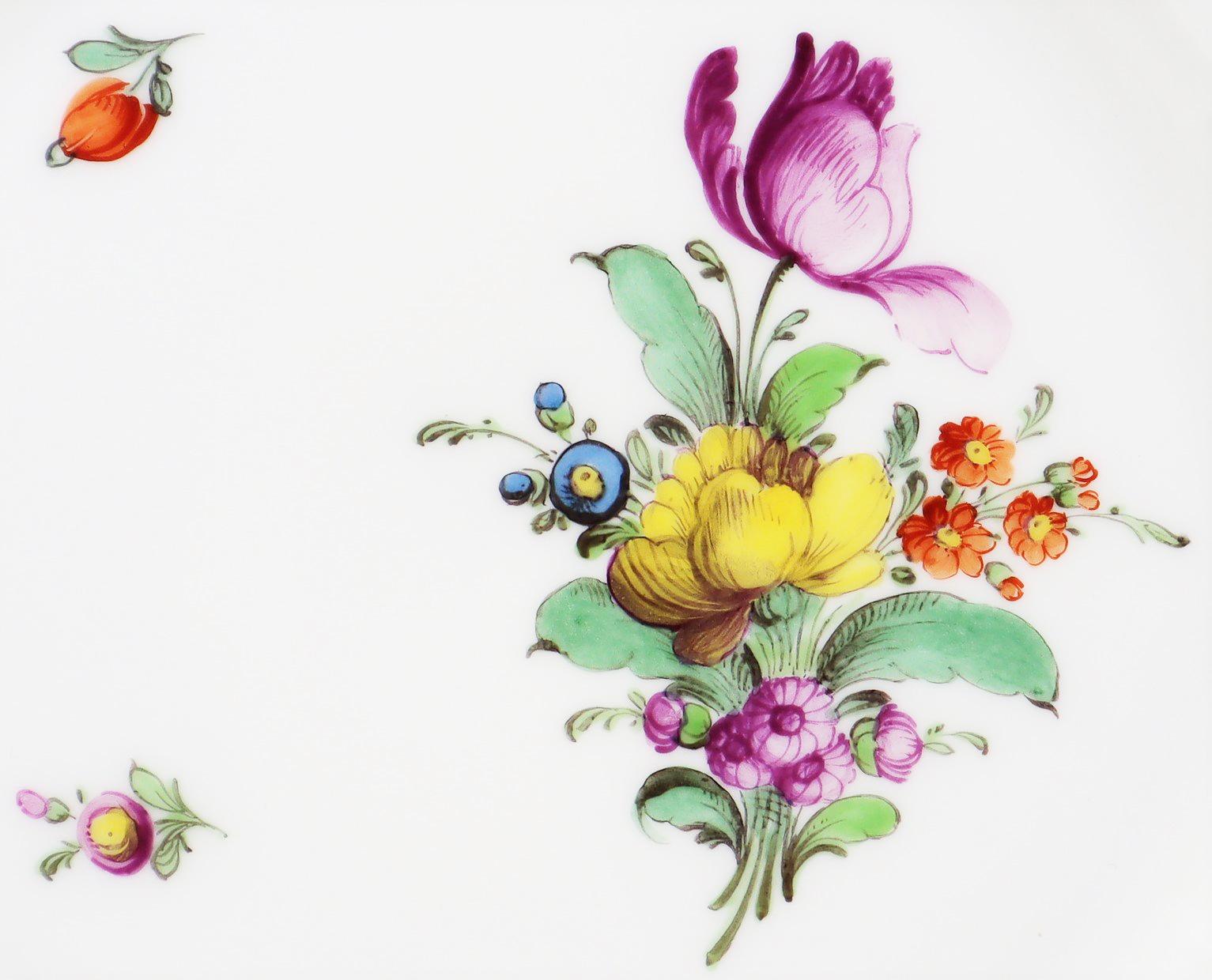 Dinner Service, 19th Century Porcelain, German, Hand Painted with ...