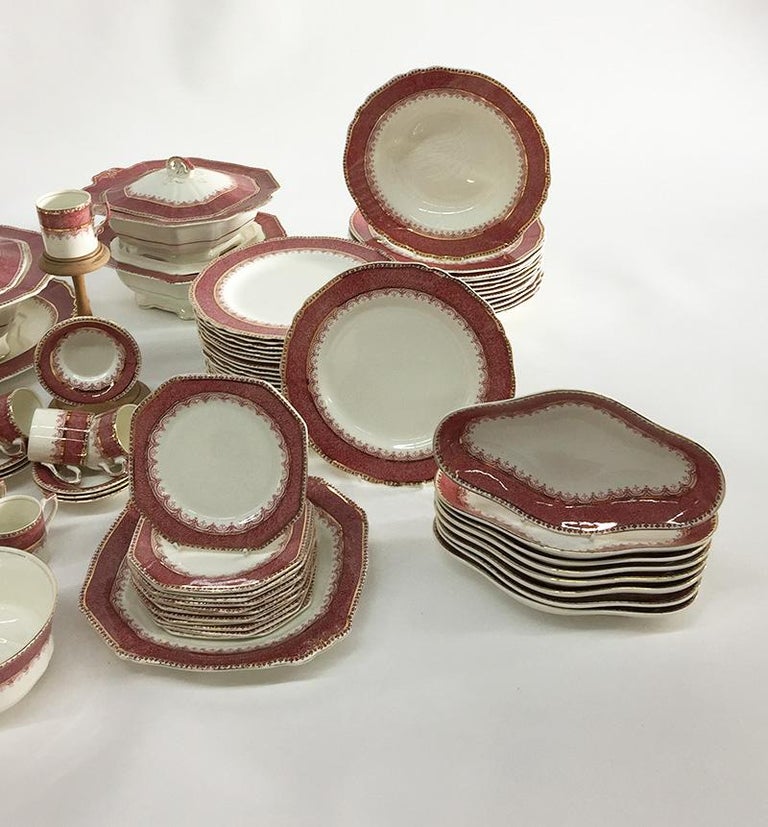 Dinner Service, Alfred Meakin, Marlborough, England, 1907-1913, 115 ...