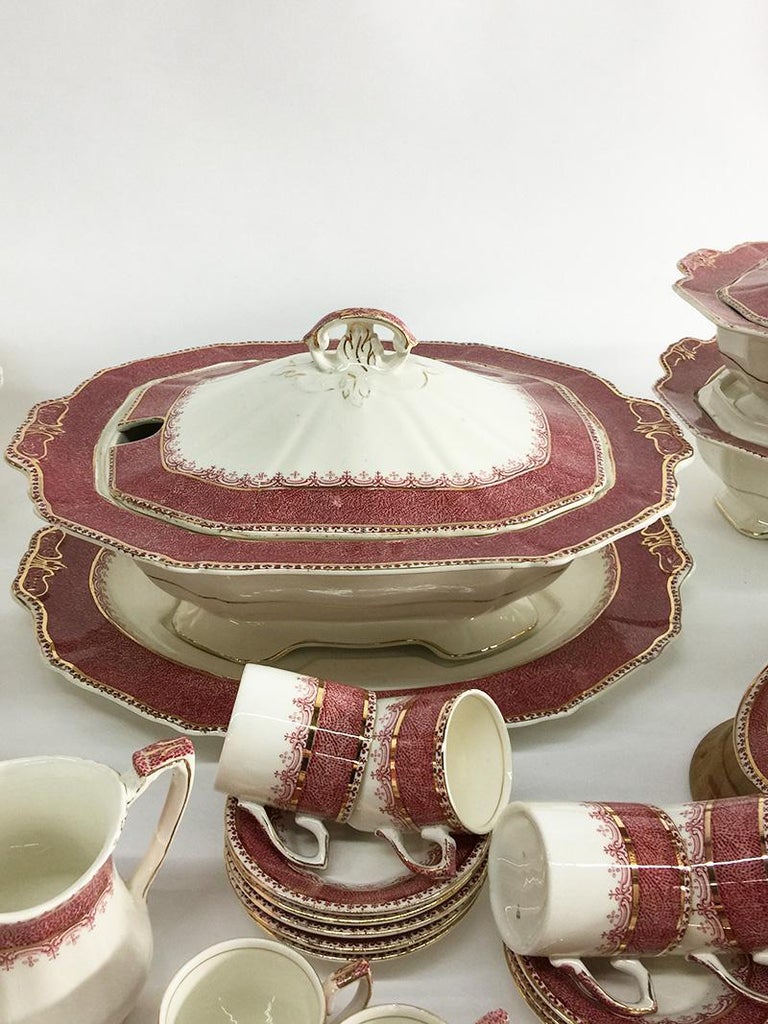 Dinner Service, Alfred Meakin, Marlborough, England, 1907-1913, 115 ...
