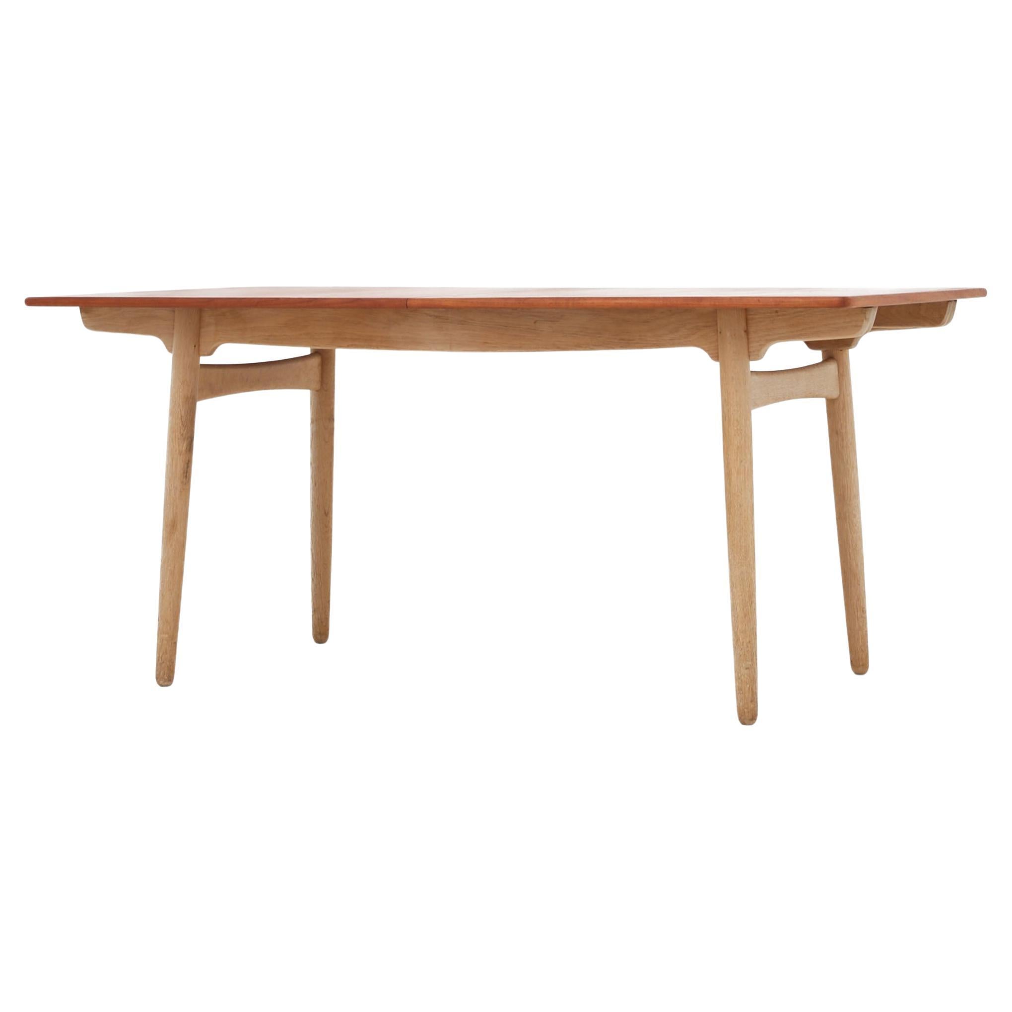 Hans J. Wegner Dinning Room Set- 8 Of Wishbone CH24 Chairs and Dining ...