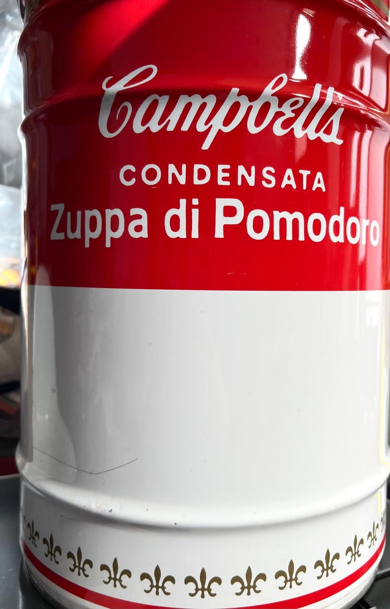 Dino Gavina for Studio Simon, Andy Warhol Campbell’s Soup Can Stool ...