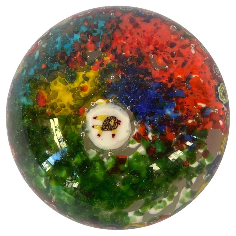 Dino Martens Presse Papier in Murrine For Sale at 1stDibs