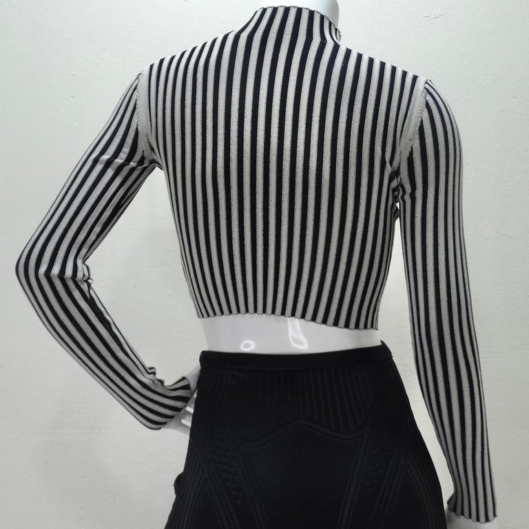 Dion Lee Cut Out Knit Crop Top For Sale at 1stDibs