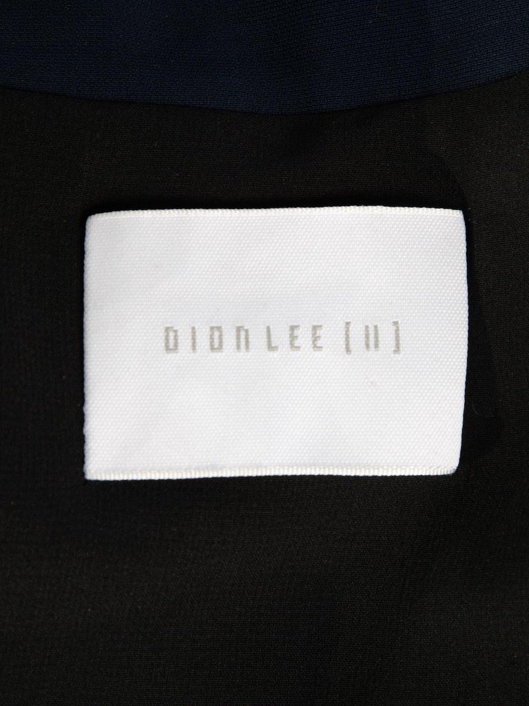 Dion Lee Women's Navy Back Sheer Panel Blazer For Sale at 1stDibs