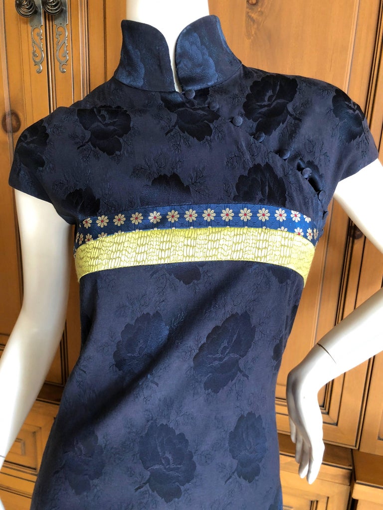 Dior by John Galliano Numbered Cheongsam Silk Dress from First Dior ...