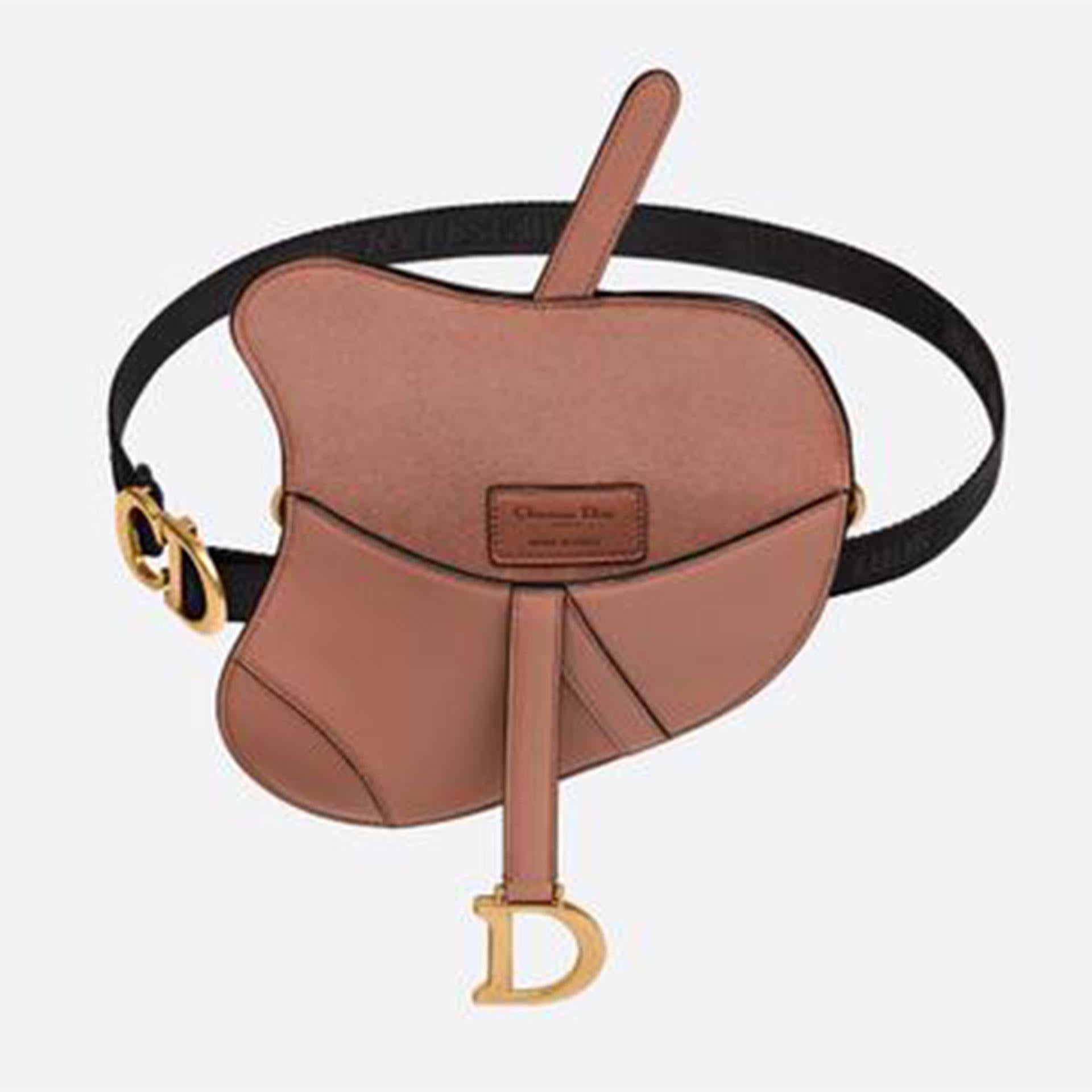 Dior Belt Waist Saddle Fanny Pack Limited Edition Soldout Blush Beige ...