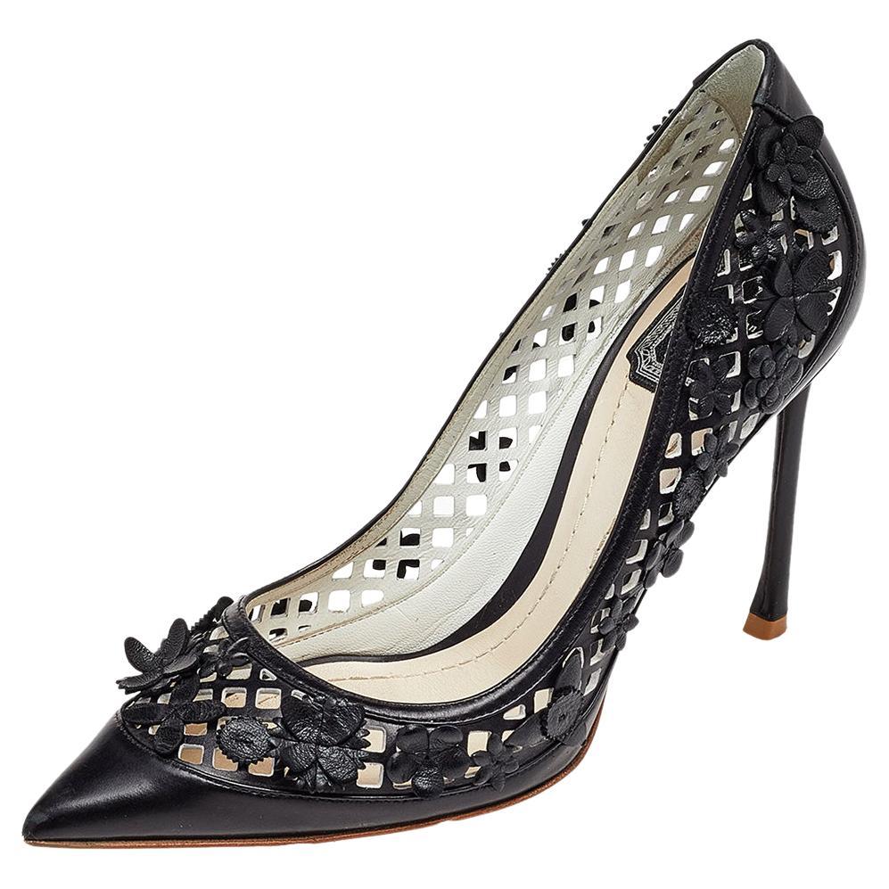 Christian Dior Track Sole Black Brogue Shoes 36.5 at 1stDibs ...