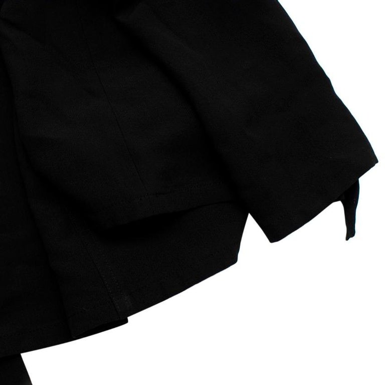 Dior Black Satin Combat Trousers - US 4 For Sale at 1stDibs