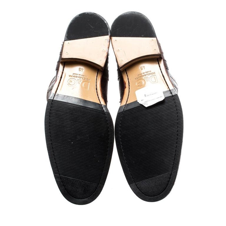 Dior Brown Leather Cowboy Runaway Boots Size 45 For Sale at 1stDibs