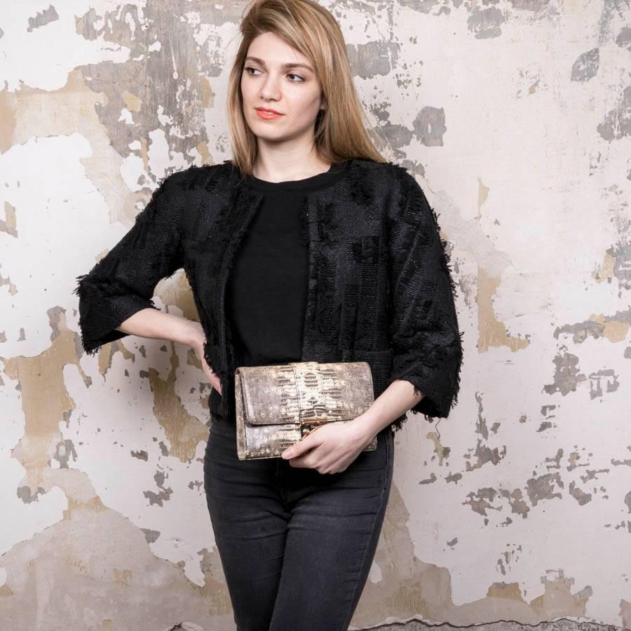 Dior Clutch in Water Snake Skin at 1stDibs | snake dior, water snake ...