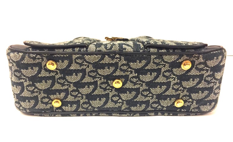 Dior denim monogram handbag at 1stDibs | jean dior monogramme, dior ...