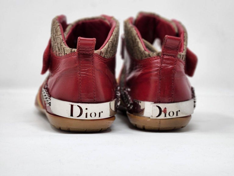 Dior FW 2002 Rasta Sneakers For Sale at 1stDibs