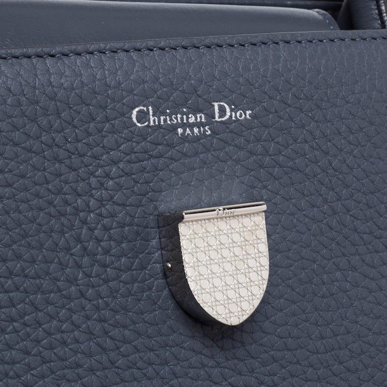 Dior Grey Leather Medium Diorever Tote For Sale at 1stDibs