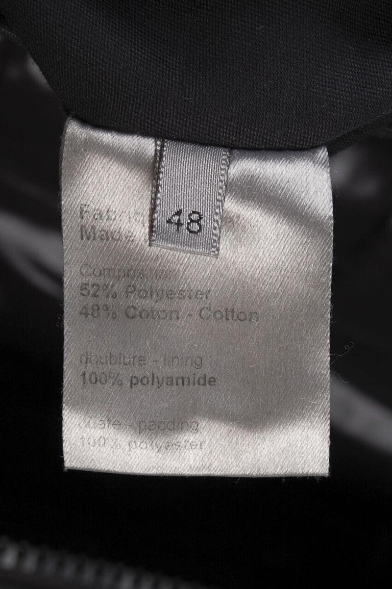 Dior Homme AW 2007 Zipped Men Aviator Jacket Sz 48IT (M) For Sale at 1stDibs