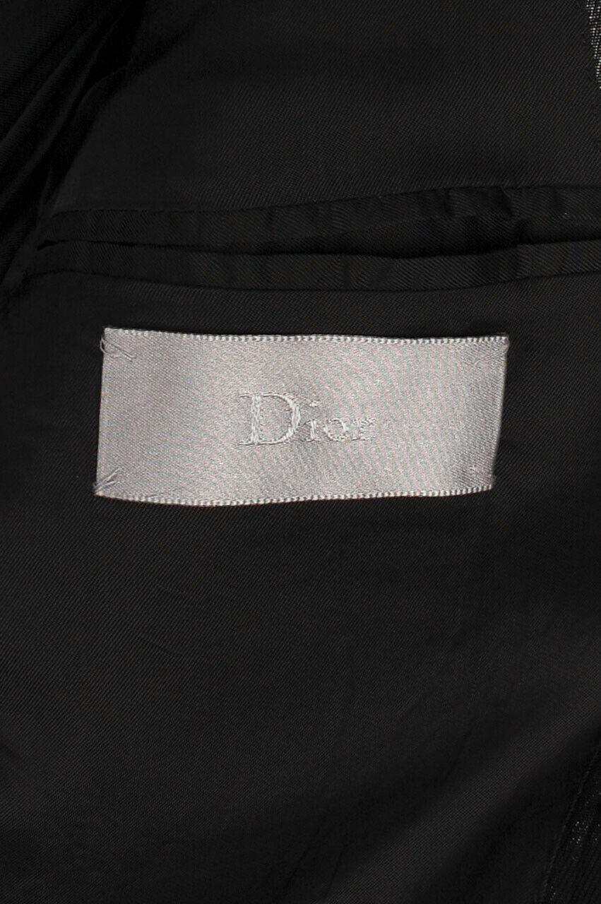 Dior Homme AW02 Hedi Slimane Shiny Men Blazer Jacket Sz 48 (fits M) For Sale at 1stDibs | size ...