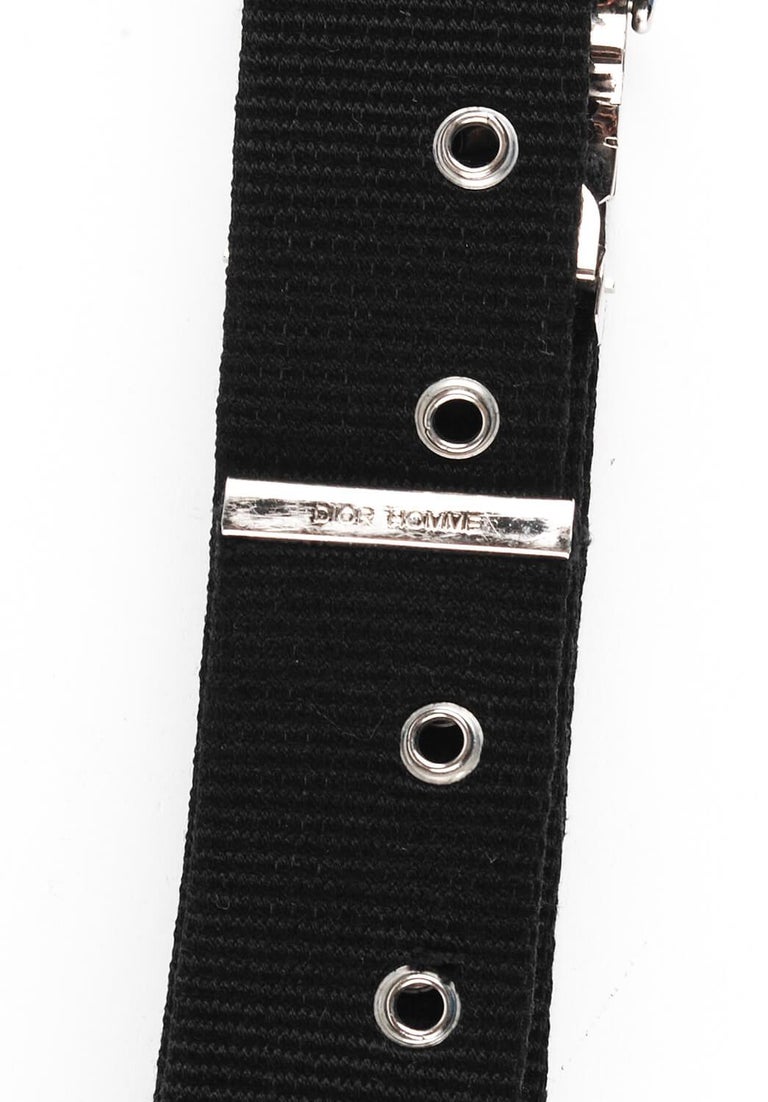 Dior Homme AW03 Luster Adjustable Men Belt M/L For Sale at 1stDibs
