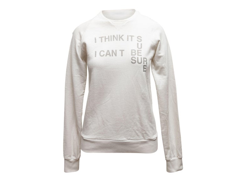 Dior Homme Grey White and Spring/Summer 2006 Sweatshirt For Sale at 1stDibs
