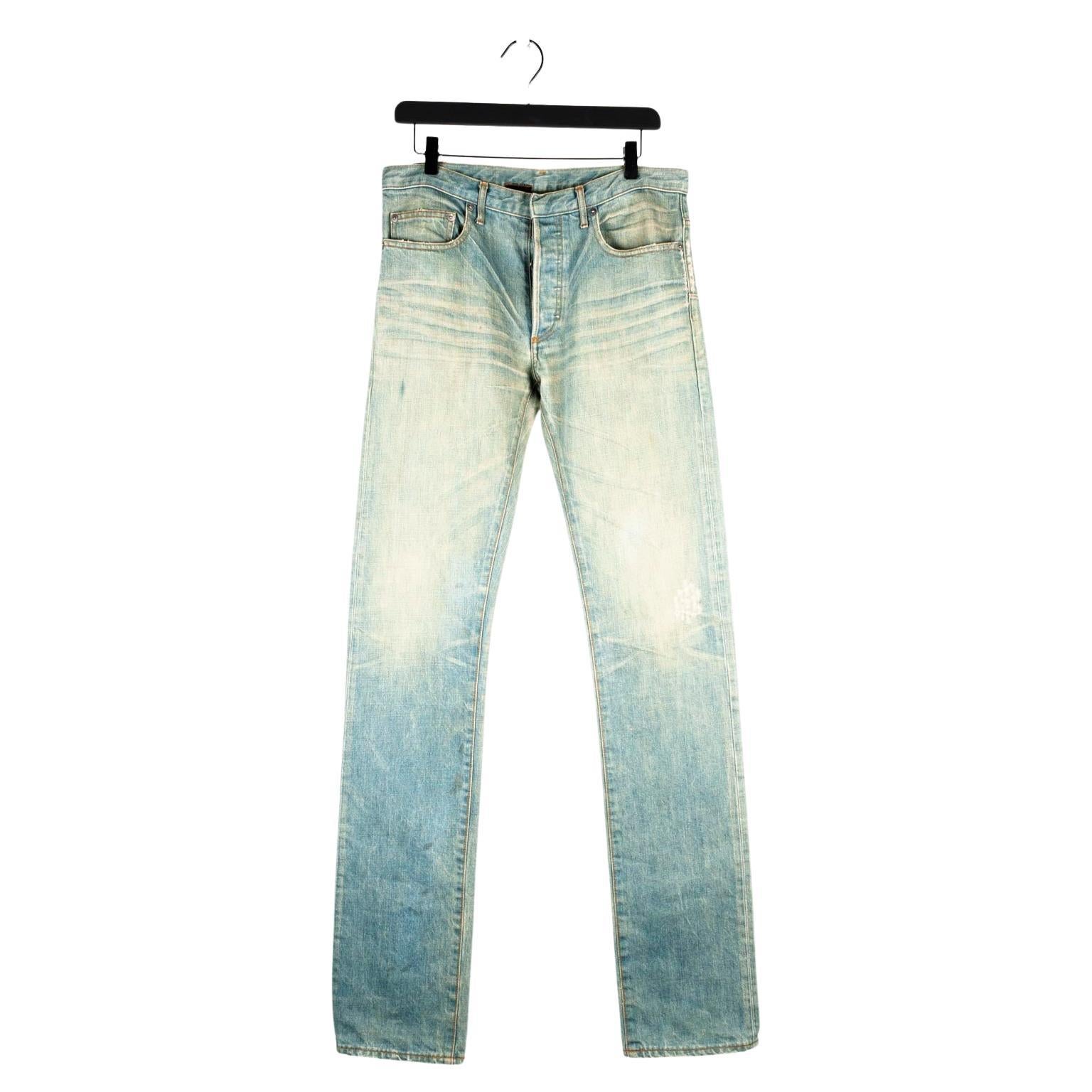 Dior Homme Men Jeans Clawmark SS04 Hedi Slimane, Size 30 For Sale at ...