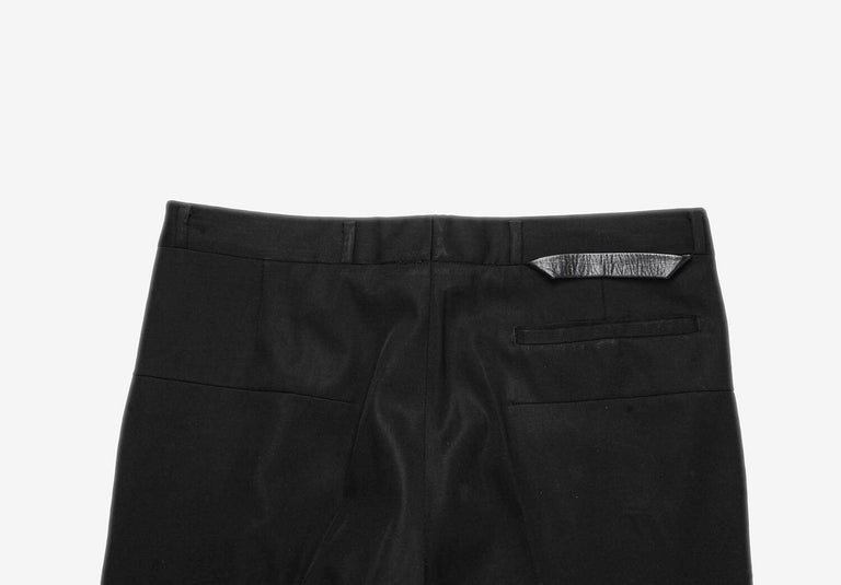 Dior Homme SS03 Casual Leather Details Men Pants Size ITA 48 S104 For ...