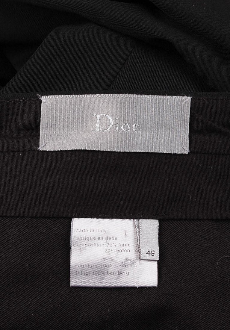 Dior Homme SS03 Casual Leather Details Men Pants Size ITA 48 S104 For ...