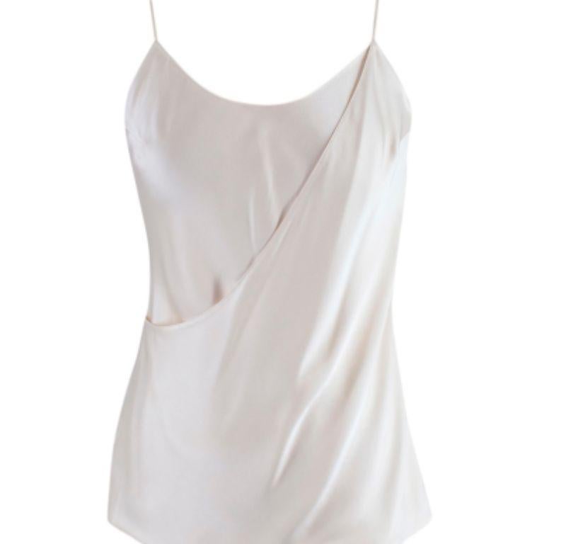 Dior Ivory Silk Layered Cami Top For Sale at 1stDibs