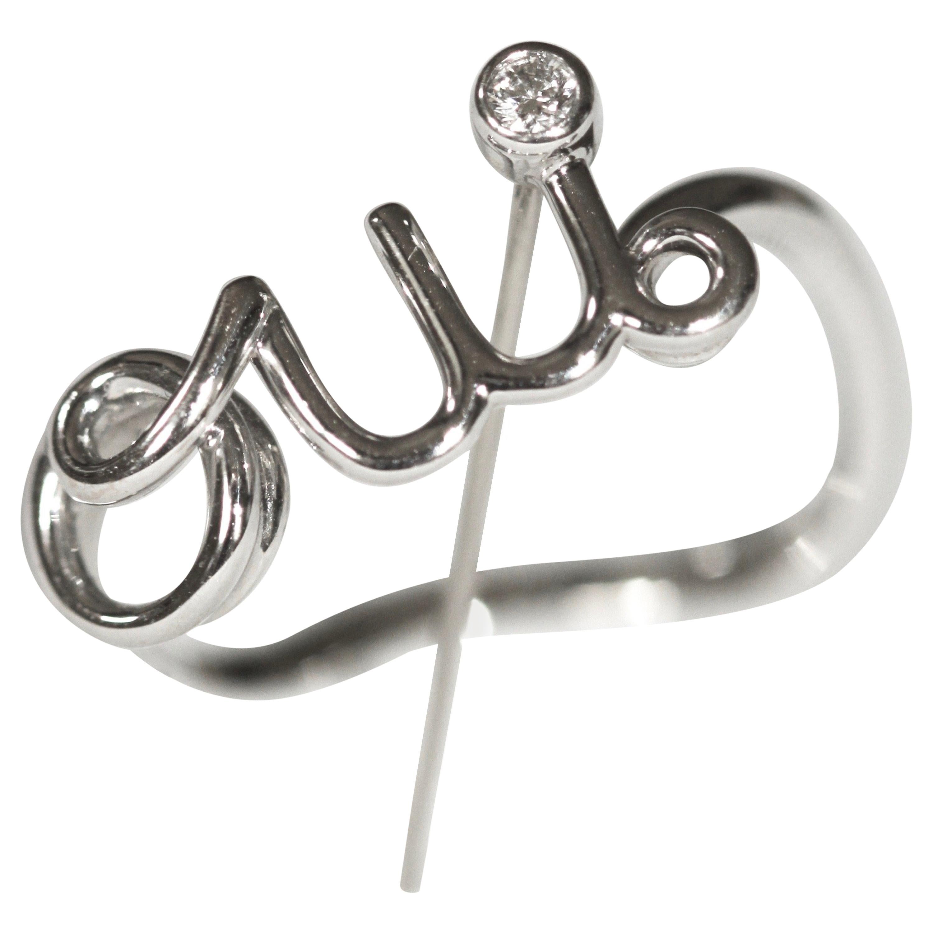 Dior 18 Karat Yellow Gold Oui Ring at 1stDibs | dior oui ring, oui ring ...