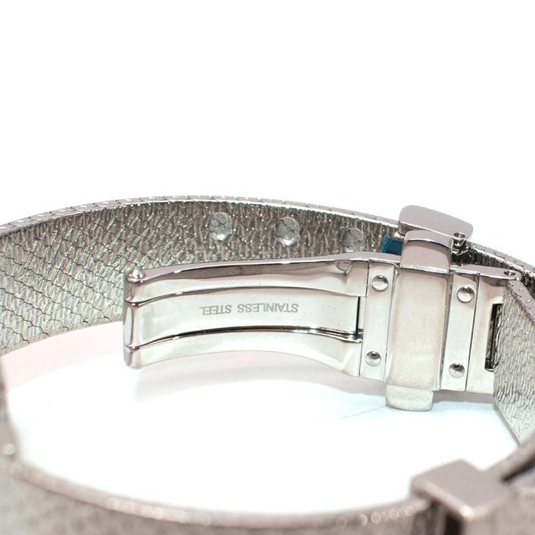 Dior La Mini D de Dior Satine, Diamond Watch For Sale at 1stDibs
