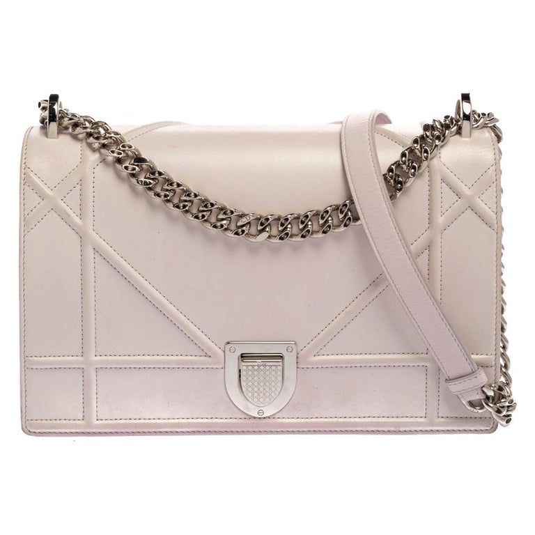 Dior Light Pink Leather Medium Diorama Shoulder Bag at 1stDibs ...