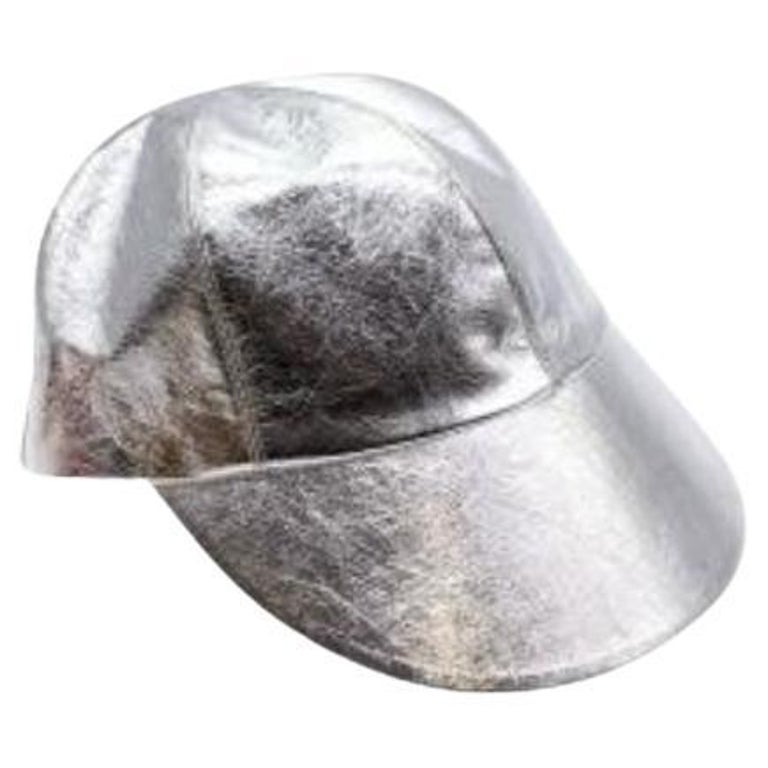 Dior Metallic Silver Oblique Trimmed Baseball Cap - Size 57 For Sale at ...